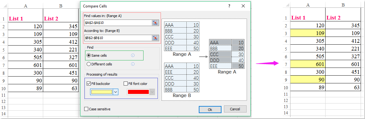 How To Highlight Cell Based On Adjacent Cell Value In Excel 