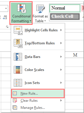 How to highlight consecutive duplicate cells from a list in Excel?