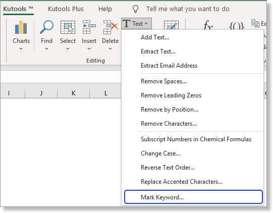 Search and highlight search results in Excel