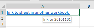 How to quickly create a hyperlink to specific worksheet in another ...