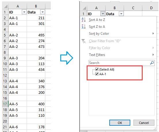 How To Not Ignore Blank Rows When Filtering In Excel 