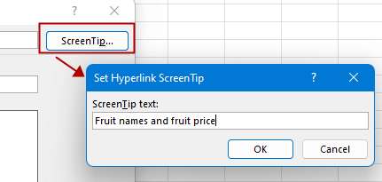 Excel: How to create or insert a bookmark