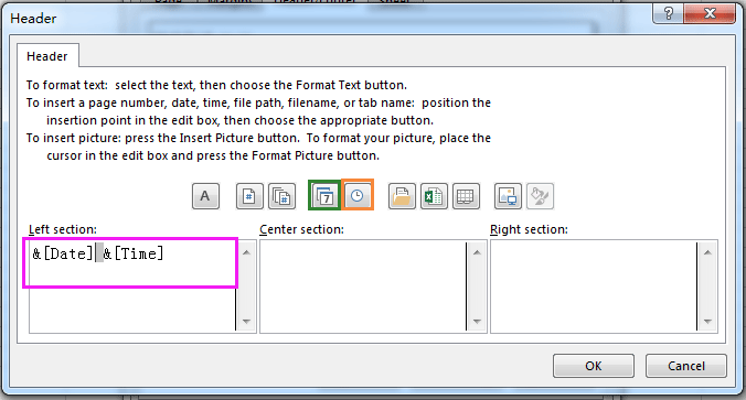 How To Insert Current Date And Time In Excel Cell header footer 