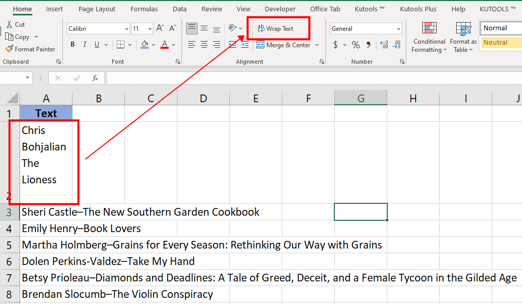 How To Insert A Line Break In A Cell After A Specific Character 