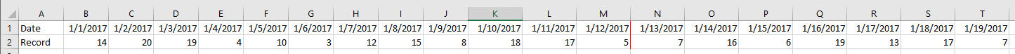 How To Quickly Insert A Line Based On Current Date In Excel 9496