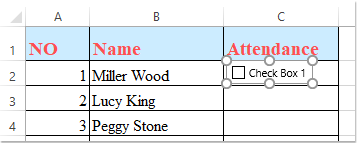 How to quickly insert multiple checkboxes in Excel?