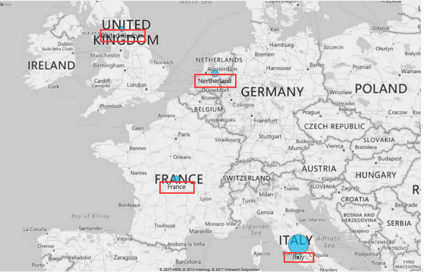 How to insert and edit a power view map in Excel?