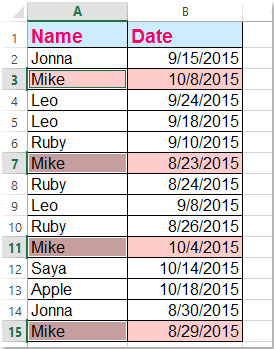 How to insert blank row above specific text in Excel?