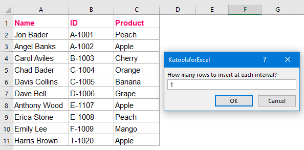 How To Insert Specific Number Of Rows At Fixed Intervals In Excel 