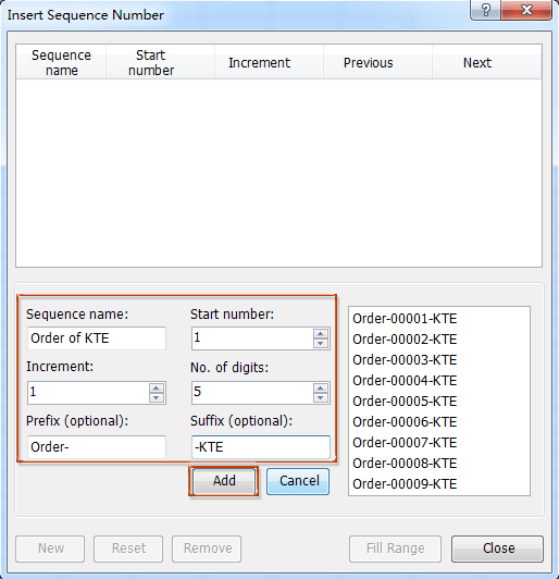How To Quickly Insert Unique Sequence Numbers In Excel 