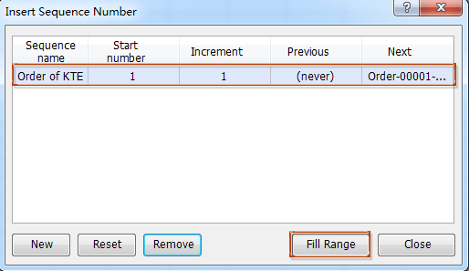 How To Quickly Insert Unique Sequence Numbers In Excel