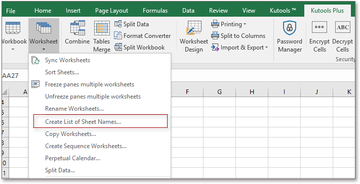 How To Quickly Insert Sheet Names In Cells In Excel 