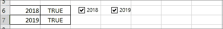 Create an interactive chart with series-selection checkbox in Excel