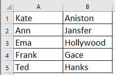 ¿Cómo unir datos de dos celdas (columnas) en una celda en Excel?