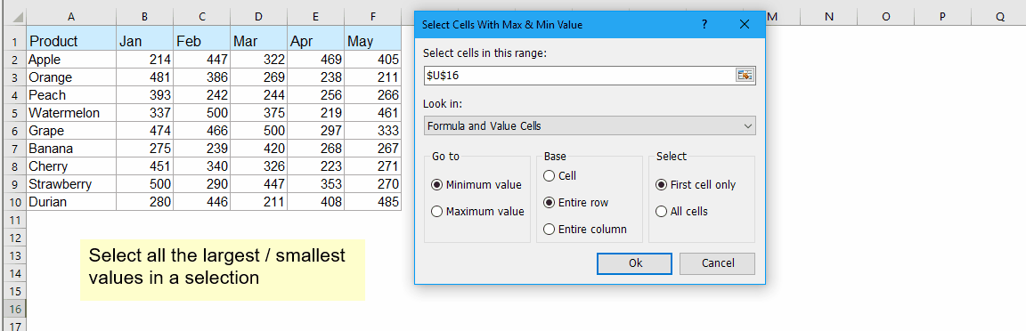 How To Select The Highest Or Lowest Value In Excel 2023 