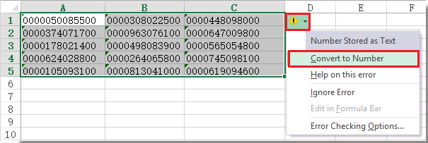 How to keep or delete leading zeros in Excel?