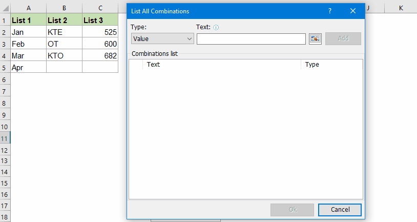 how-to-list-or-generate-all-possible-combinations-in-excel