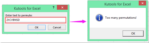 How To Generate Or List All Possible Permutations In Excel 
