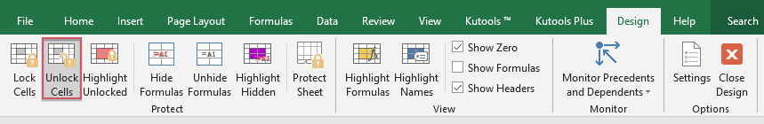 How to protect / lock all but certain cells in Excel worksheet?