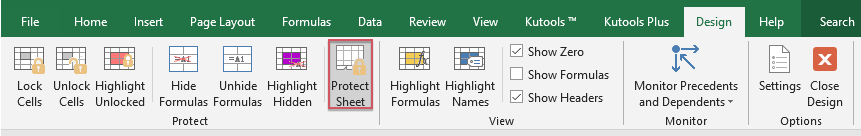 How to protect / lock all but certain cells in Excel worksheet?