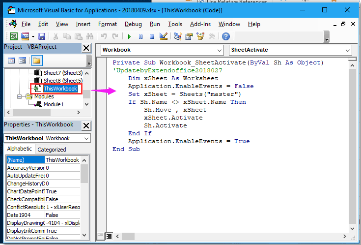 How To Lock A Sheet Position For Always Visible In Excel Workbook