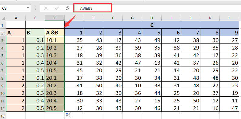 How To Lookup A Value In 3D Table In Excel 
