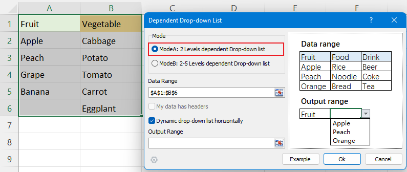 Erstellen Sie eine dynamische abhängige Dropdown-Liste in Excel ...