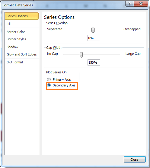 How to make two y axis in chart in Excel?