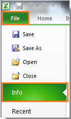 How to mark as final in Excel?