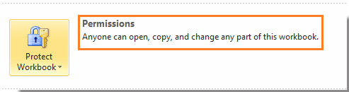 How to mark as final in Excel?