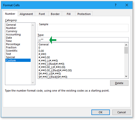 Three Methods Quickly Hidemask Cell Contents With Asterisk Or Other String In Excel 