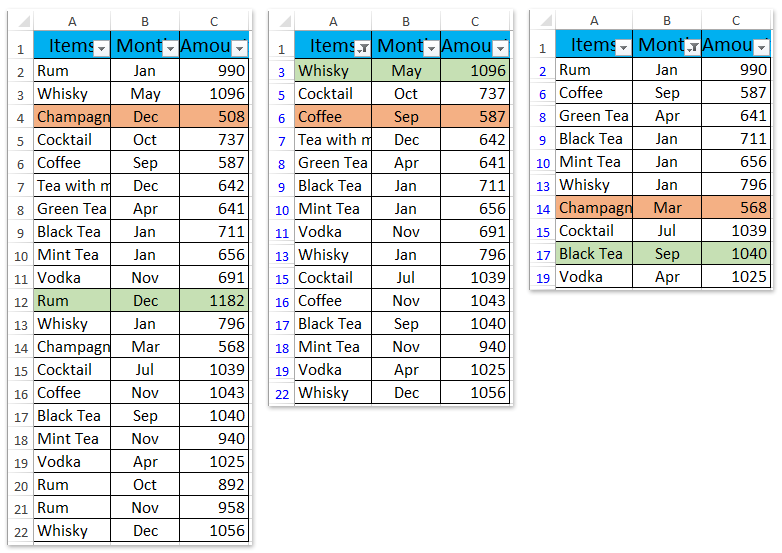 How To Get Max min Of Visible Cells Only In Excel 