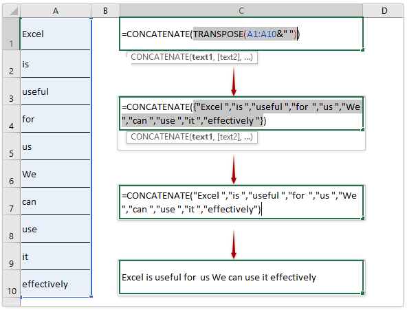 How To Merge And Combine Rows Without Losing Data In Excel 