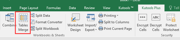 How to merge and update table from another table in Excel?