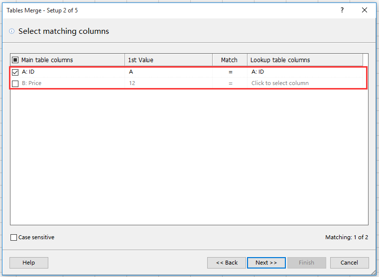 How to merge and update table from another table in Excel?