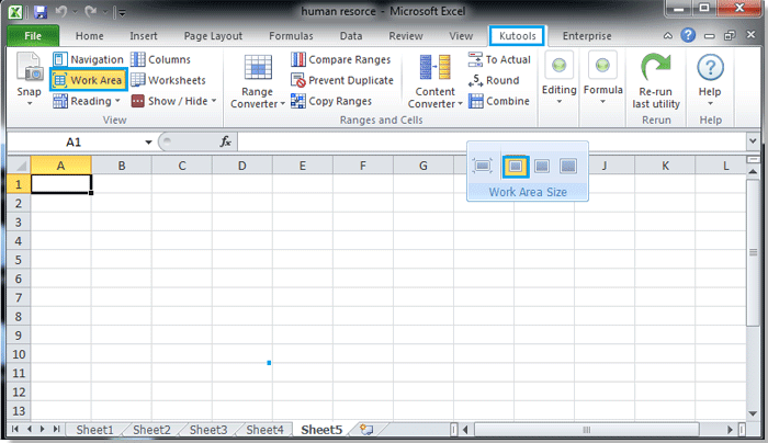 How To Minimize Or Hide The Ribbon In Excel 