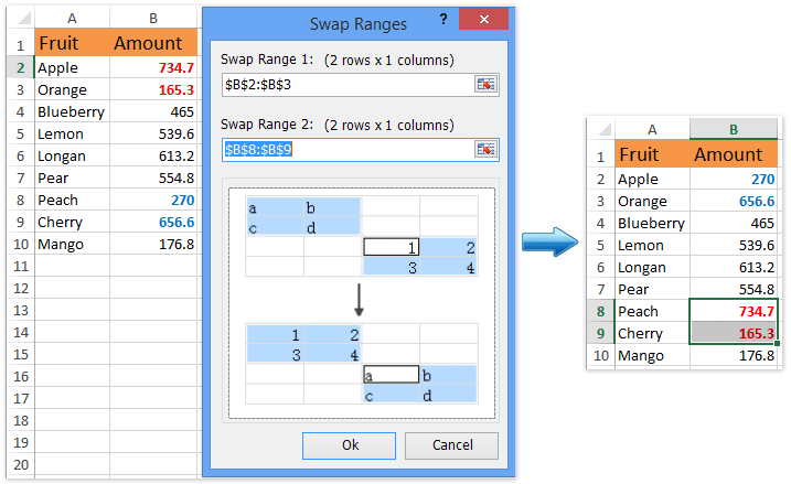 How To Move Cell Values Without Replacing In Excel