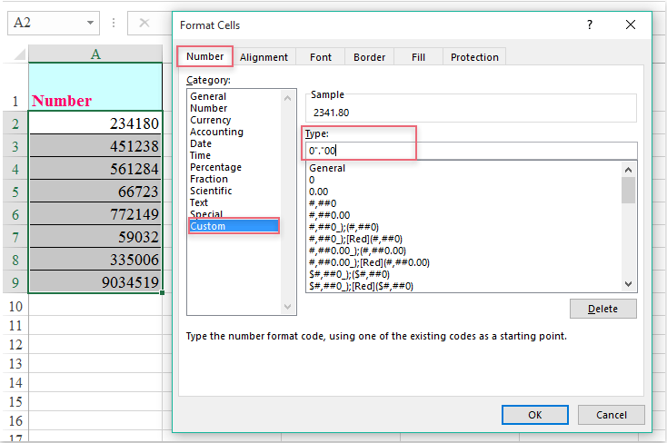 Change The Decimal Point In Excel Printable Templates