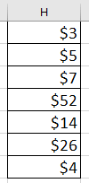 How to move dollar sign closer number in Excel?