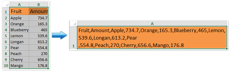 How To Move Multiple Cells Into One In Excel