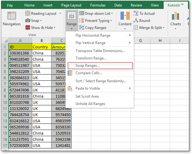 How To Move Row Up down Or Column Left right In Excel 