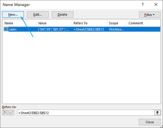 How to name a cell or range in Excel?
