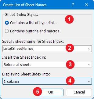 4 Efficient Ways to List All Worksheet Names in an Excel Workbook