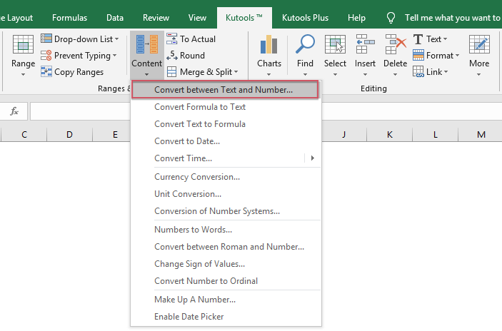 How To Change Or Convert Number To Text In Excel 