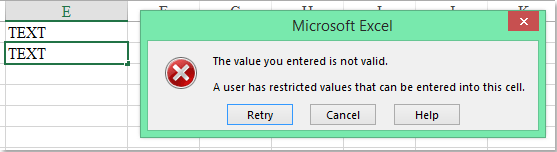 How to only allow unique values in Excel?