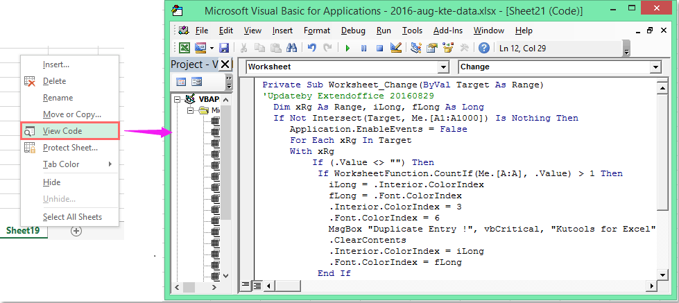 How to only allow unique values in Excel?