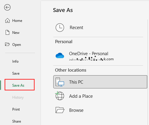 How to force to open as read only in Excel?