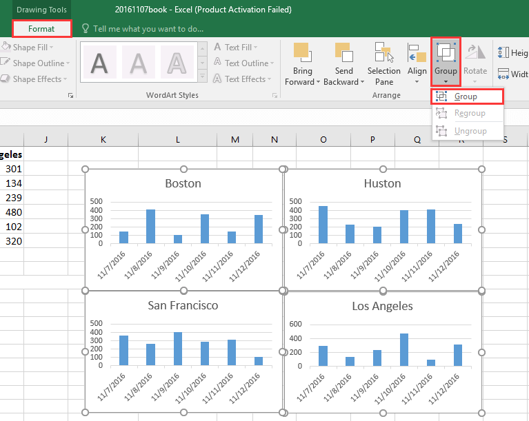 How To Quickly And Easily Create A Panel Chart In Excel 