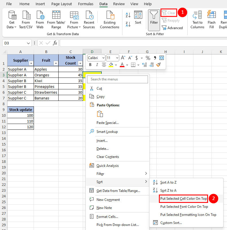 Paste one or multiple values to visible cells only in Excel