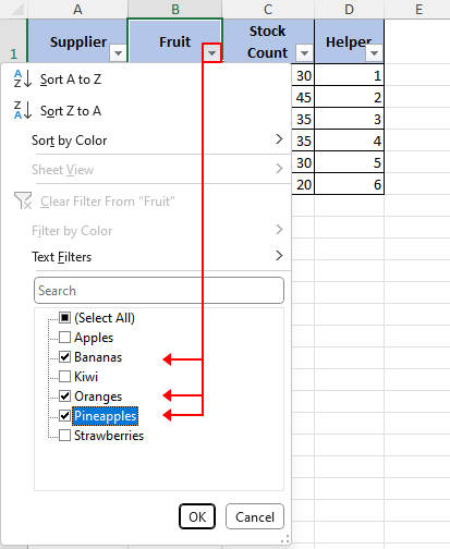 Paste one or multiple values to visible cells only in Excel